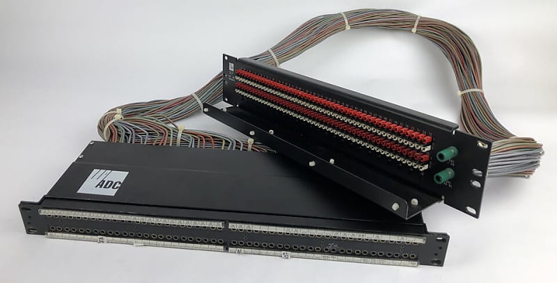 ADC 96 Bantam TT patchbay connected to ADC UP-96NMKII PPC | Reverb