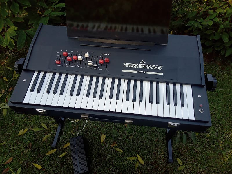 Rare Vintage Vermona ET-3 Analog Organ made in GDR (East | Reverb