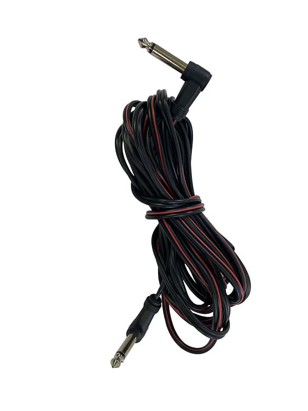 Radio Shack 15ft Mono Instrument Cable Male 1/4" to Male 1/4" | Reverb