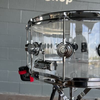 Chad Smith's DW Collector's Acrylic 13/16/18/24" Drum Set Kit | Reverb