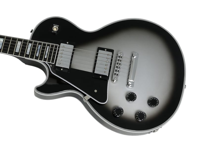 Gibson Custom Shop Les Paul Custom Silverburst Left Handed | Reverb