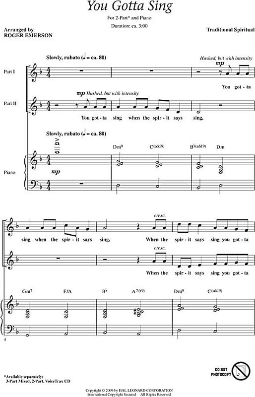 You Gotta Sing - Discovery Level 1 | Reverb