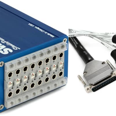 Switchcraft Studio Patch 1625 16-point TT - DB25 Patchbay | Reverb