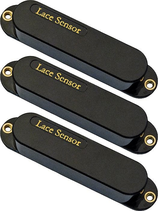 Lace Sensor Gold 3 Pack in Black from UK | Reverb
