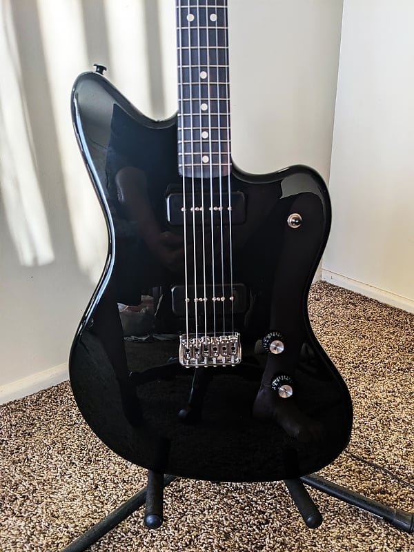 Custom Built Warmoth Jazzmaster 2024 - Gloss Black | Reverb