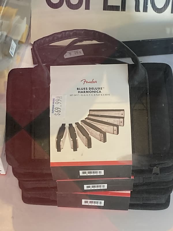 Fender 7 Key Deluxe Harmonica Set | Reverb