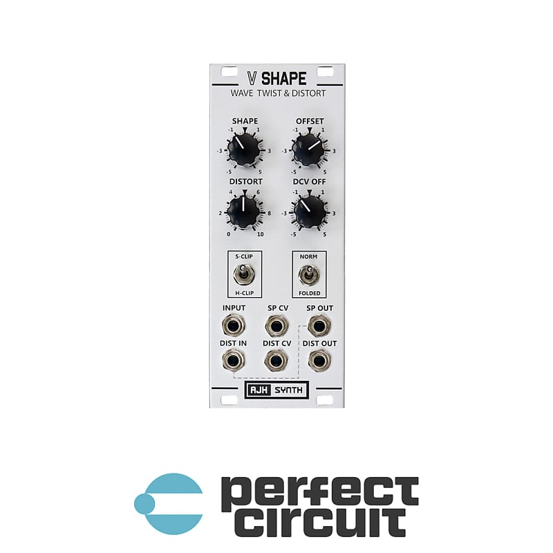 AJH Synth V-Shape Wavefolder (Silver) | Reverb