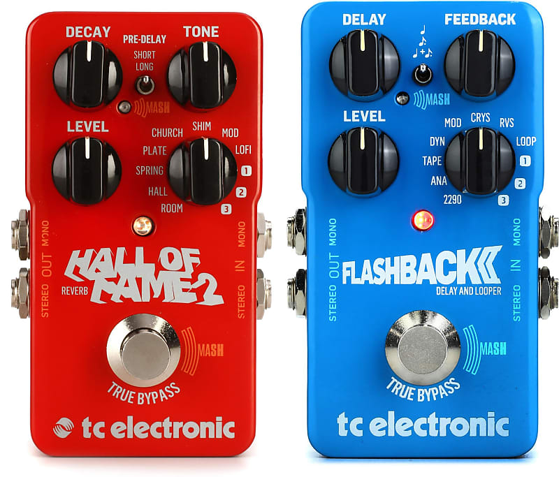 TC Electronic Hall of Fame 2 Reverb Pedal Bundle with TC | Reverb