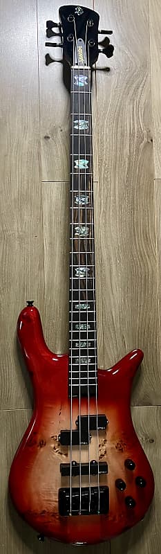 Spector Euro 4 CST 2024 - Red Burst Gloss | Reverb