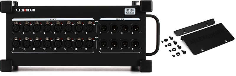 Allen & Heath DX168 16x8 Portable DX I/O Expander Bundle with | Reverb