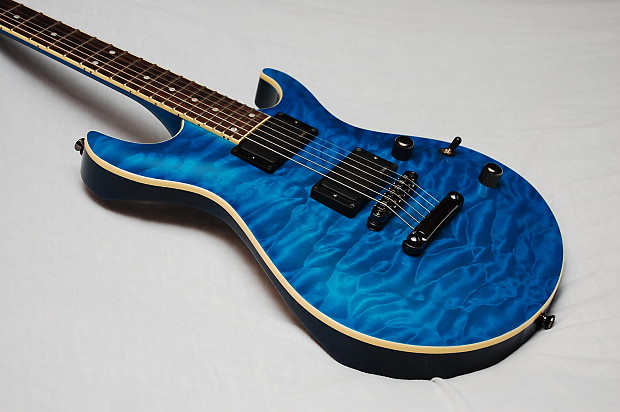 Caparison C2 Series ANG-QE Angelus trans blue | Reverb UK