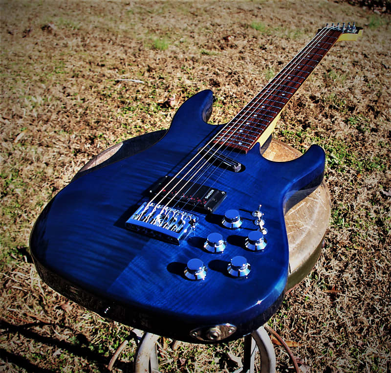 SHADOW ELECTRONICS Prototype 1987 - Blue Stain. EQ Humbucker. | Reverb