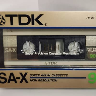 TDK SA-X 90 min. Blank Audio Cassette Tape | Reverb