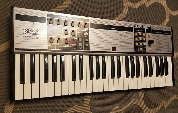 Vintage Sequential Circuits Synthesizer/Synth Keyboard MAX | Reverb