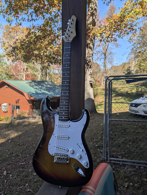 SX Stratocaster Copy - Sunburst | Reverb