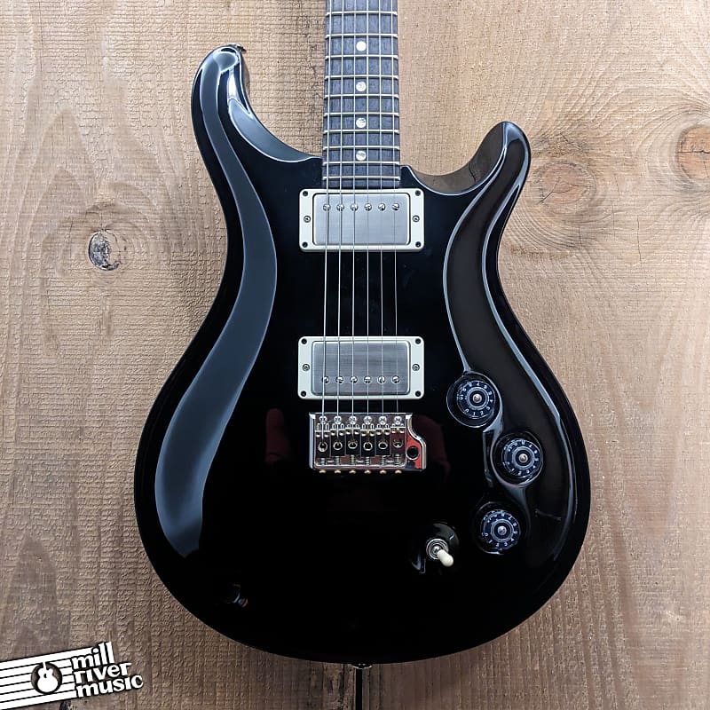 Paul Reed Smith PRS Core DGT Electric Guitar Black w/ Moons & | Reverb