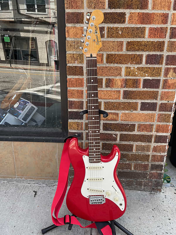 Fender Squier Bullet - Red - 1980s / Korea | Reverb