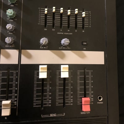 rare vintage Yamaha EM-1600 - analogue Mixer with spring | Reverb