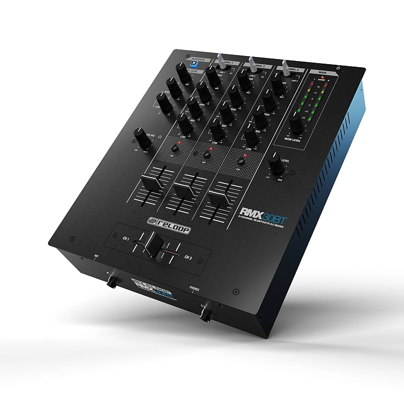 Reloop RMX-30 BT 3-Channel DJ Mixer with Built-In Bluetooth | Reverb