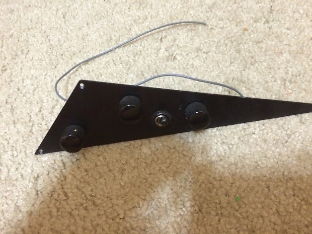 Jackson Randy Rhoads Control Plate Loaded Black Anodized | Reverb