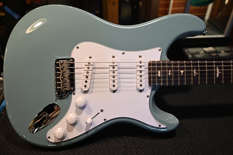 PRS SE Silver Sky - Stone Blue #5603 | Reverb