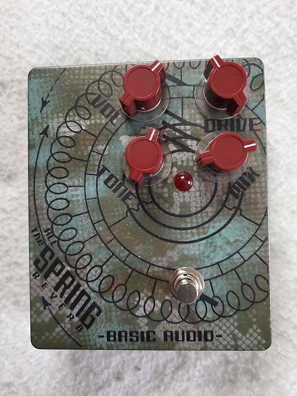 Basic Audio Spring Reverb 2022 Mint Free USPS shipping | Reverb