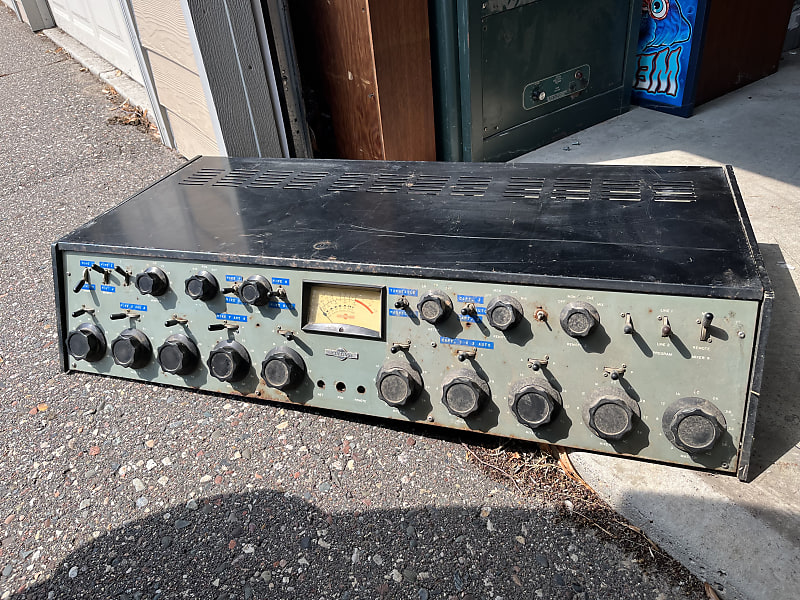 Collins 212G-1 Mono Mixing Console Broadcast Tube | Reverb