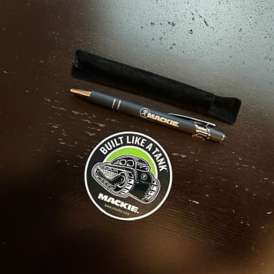 MACKIE STICKER AND INK PEN WITH STYLUS SET INSANELY RARE | Reverb