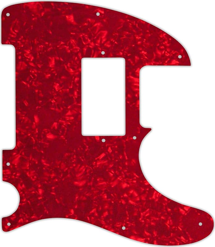 WD Custom Pickguard For Fender Blacktop Telecaster #28R Red | Reverb