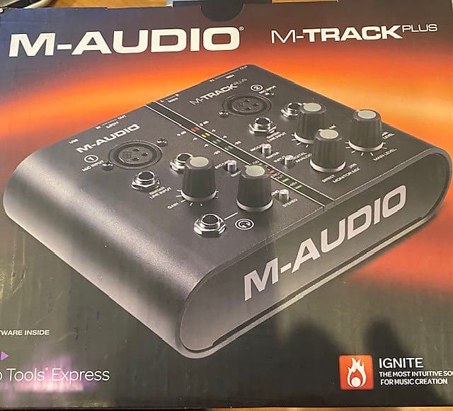 M-Audio M-Track Plus USB Audio Interface | Reverb