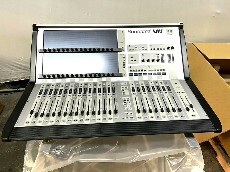 Soundcraft Vi1 Digital 32 Channel Live Sound Console Mixer | Reverb