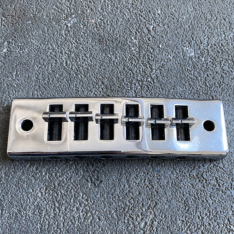 Schaller/Gibson Harmonica Bridge 70's - Nickel | Reverb Canada