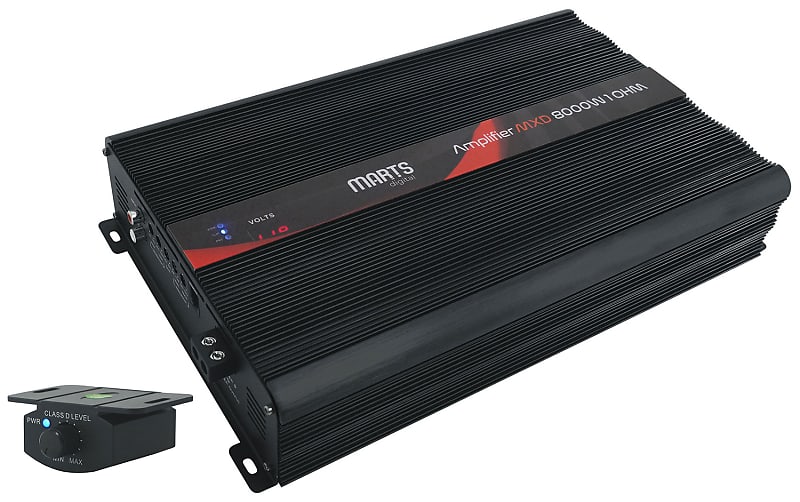 Marts Digital MXD 8000 1 OHM 8000w RMS Mono Car Amplifier | Reverb