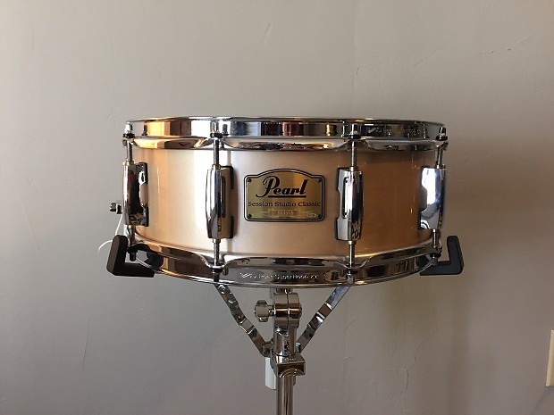Pearl Session Studio Classic 14'' Snare Drum Platinum Mist | Reverb