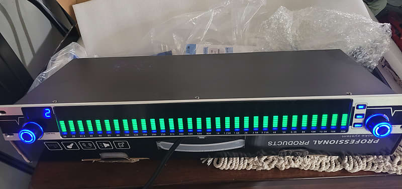 NEWTRY Home Audio Equalizer, 31-Band Audio Spectrum Analyzer, | Reverb