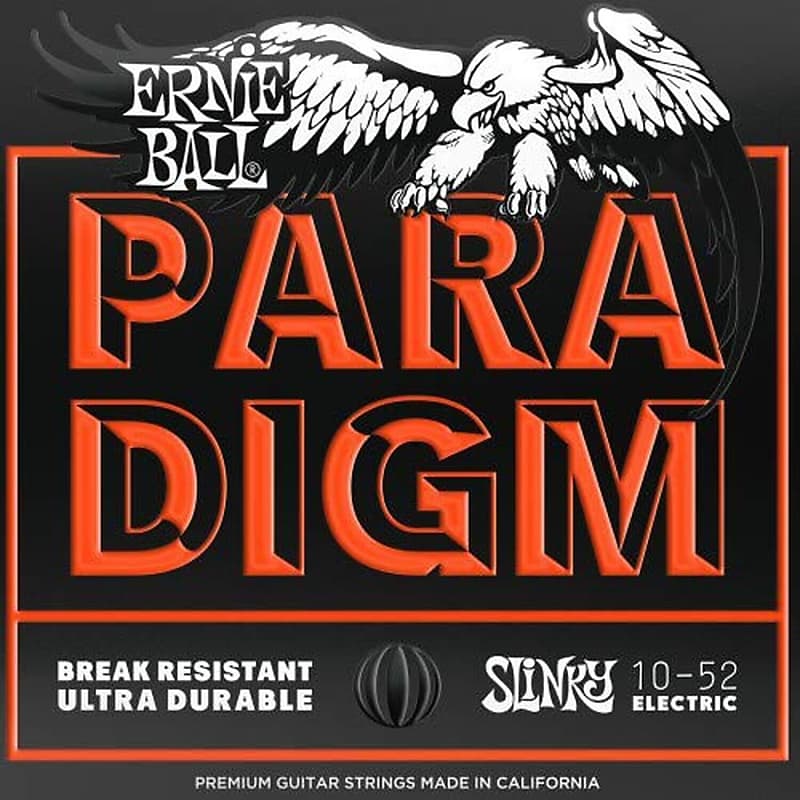 Ernie Ball 10-52 Skinny Top Heavy Bottom Slinky Paradigm | Reverb UK