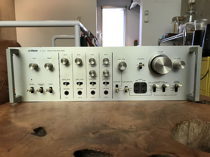 Victor P-1100 Preamplifier + Mixer [Rare Japanese | Reverb Deutschland