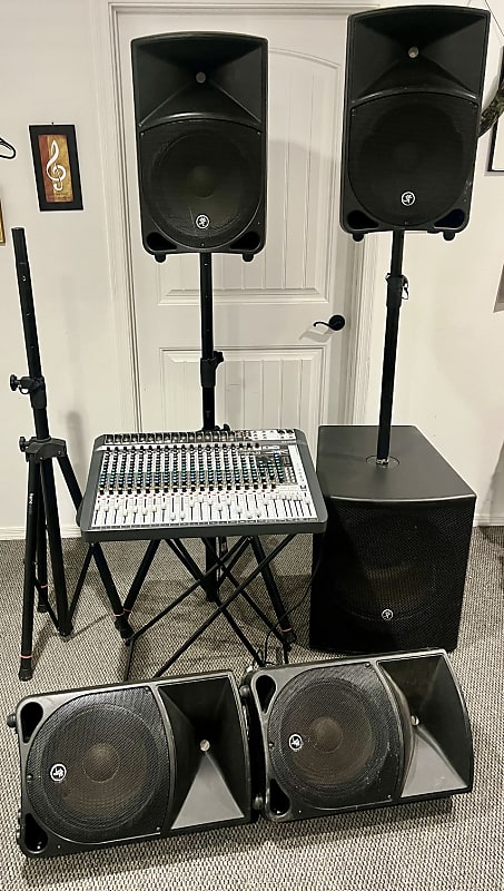 Soundcraft and Mackie PA System 2018/2021 | Reverb