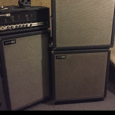 Sunn 4x12 Cabinet - Vintage Original Stack Guitar | Reverb
