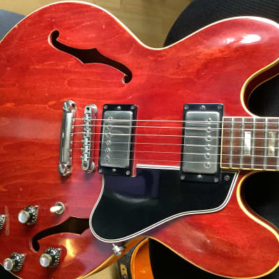 Gibson ES-335 1962 - Cherry Red, Block Inlays | Reverb