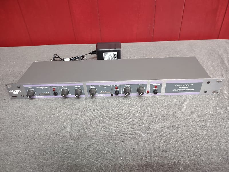 Aphex 108 Easy Rider Compressor 2000s - Matte Gray | Reverb