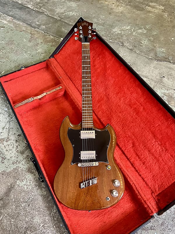 Guild S-90 SG 1970’s - Mahogany original vintage USA | Reverb