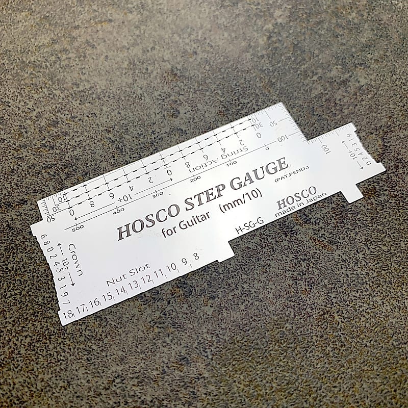Hosco Step Gauges for Guitar H-SG-G | Reverb