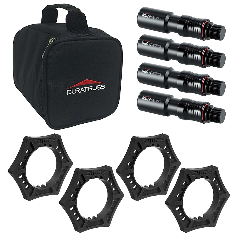 (4) Microphone Anti Roll Stop Device + Quick Release | Reverb