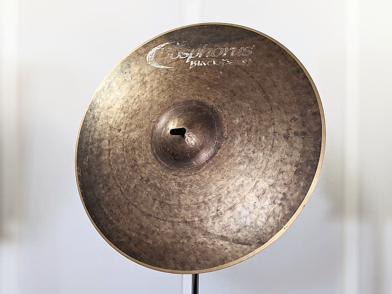 Bosphorus 17" Black Pearl crash cymbal (1190g) with VIDEO | Reverb