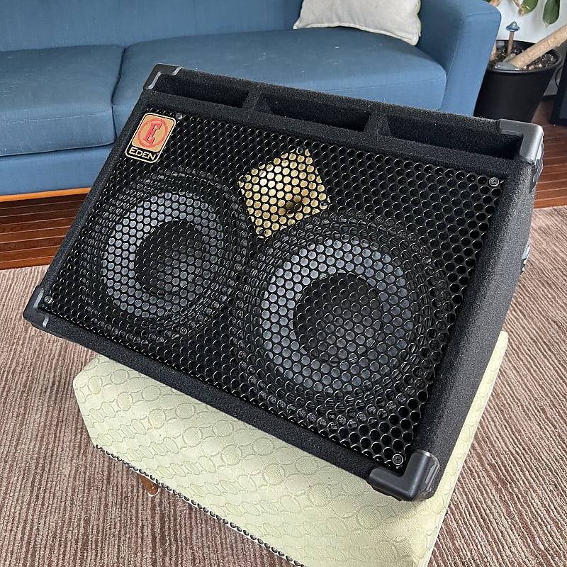 Eden Amplification D210MBX-4U 4 Ohm Bass Monitor Wedge | Reverb