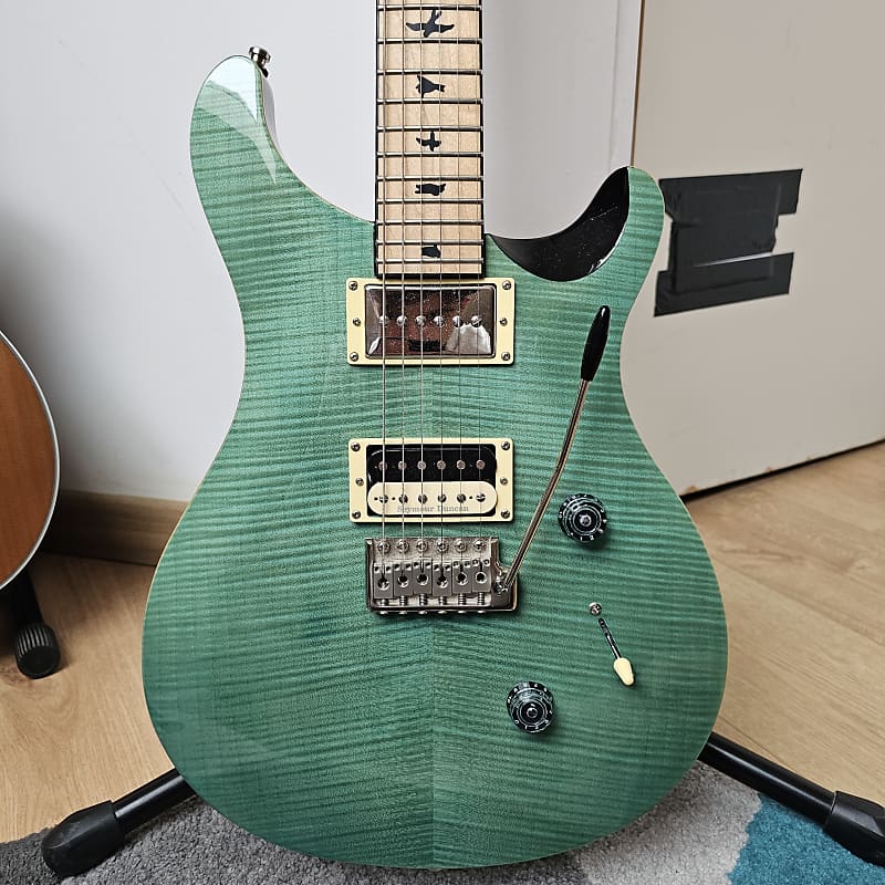 PRS SE Custom 24 Limited Run Maple Fingerboard Black Inlays & | Reverb