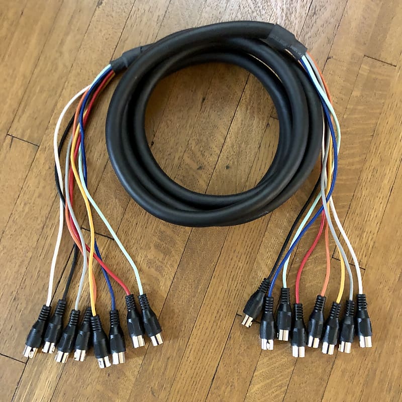 MIDI snake 8-way/8-channel 10-foot loom | Reverb
