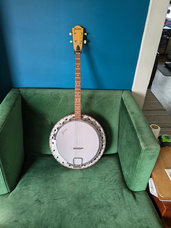 (Combo Deal) Framus Tenor Resonator Banjo (1970s) & Bruno | Reverb