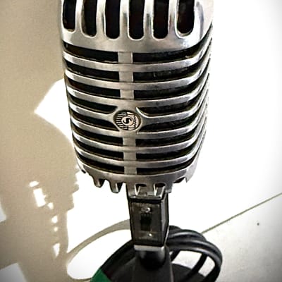 Vintage 1970’s Shure PE55 Dynamic Microphone, works w/cable & | Reverb